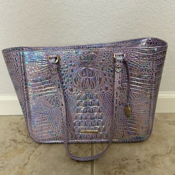 Brahmin | Bags | Brahmin Ashlee Violet Wonderland Melbourne | Poshmark